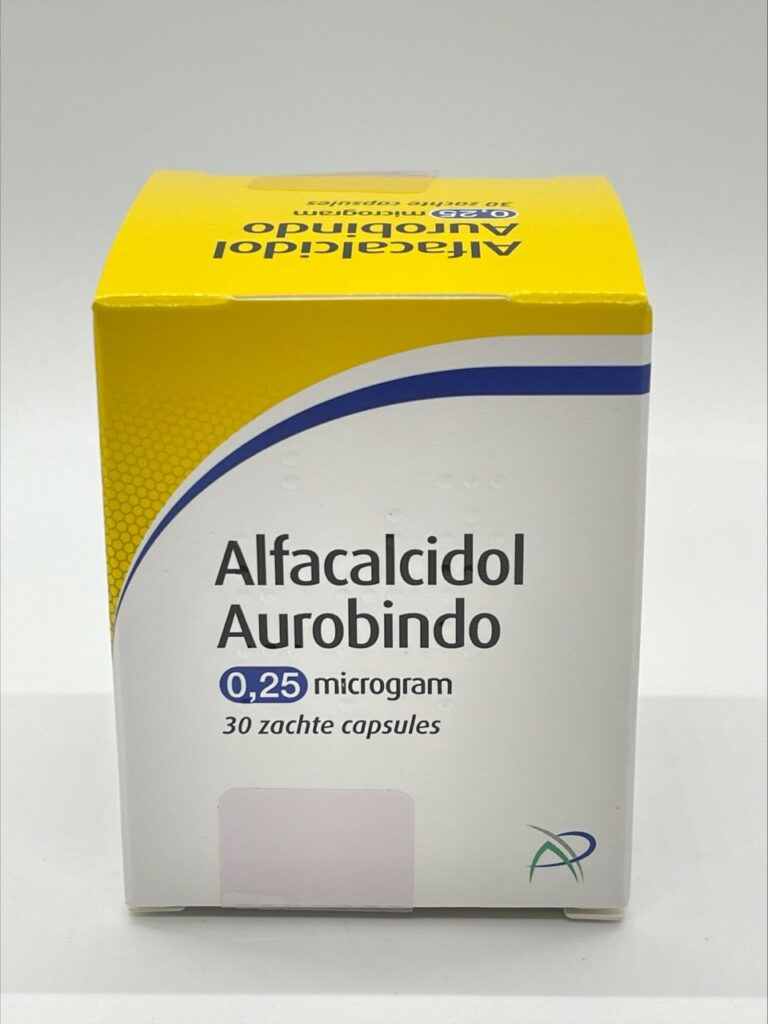 ALFACALCIDOL CAPS 0.25MCG-30ST AUR DOOS:135 - SOMA PHARMA